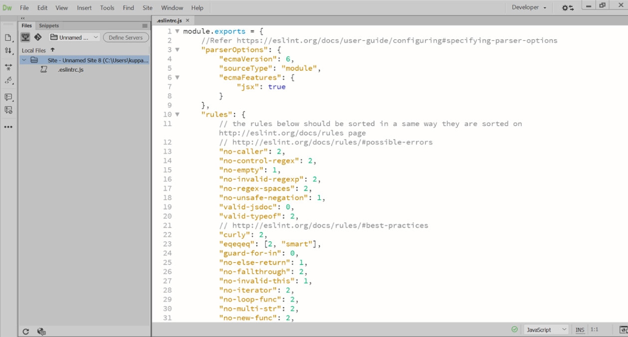 Use Lint Code In Adobe Dreamweaver To Detect Errors