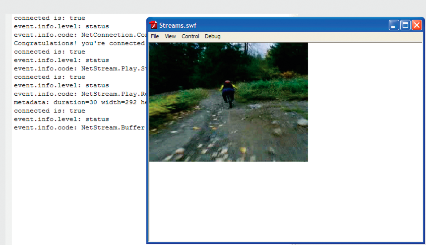 Streaming media files