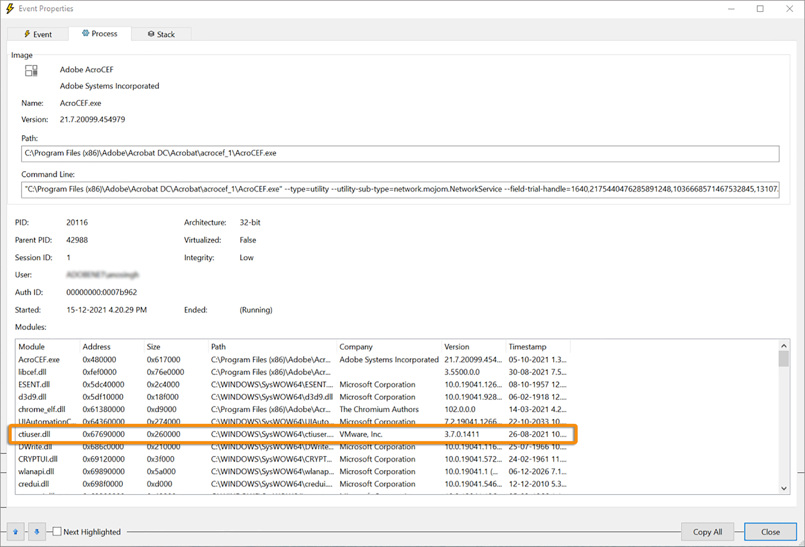 حل المشاكل المتعلقة بعمليات AcroCEF/RdrCEF الخاصة بـ Acrobat/Reader
