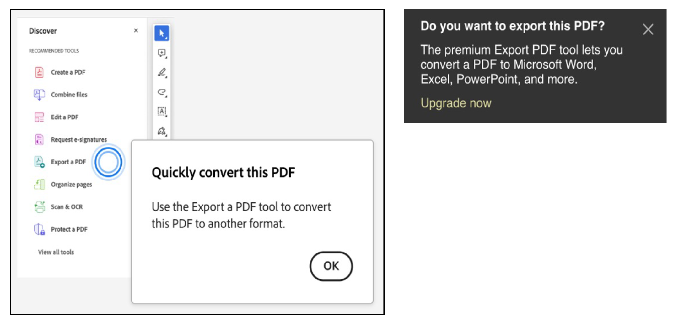 ملخص عن المزايا الجديدة | إصدار Acrobat لشهر مارس 2023