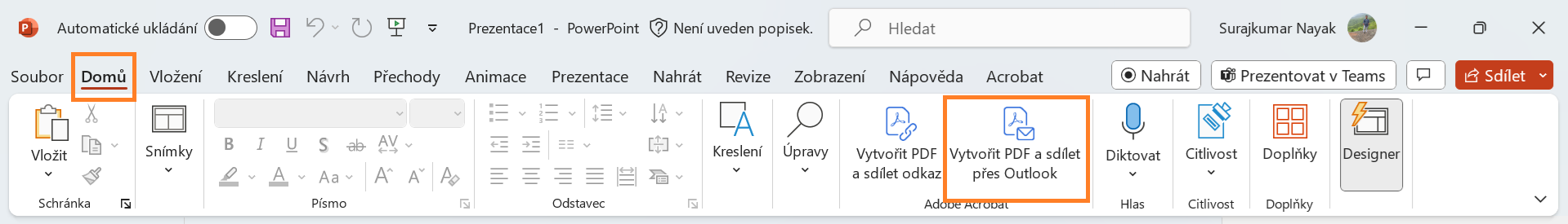 Vytvářejte dokumenty PDF pomocí aplikace PDFMaker v aplikaci Adobe ...