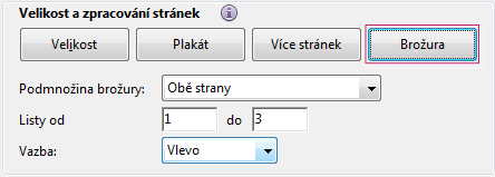Tisk dokumentů PDF v aplikaci Acrobat Reader