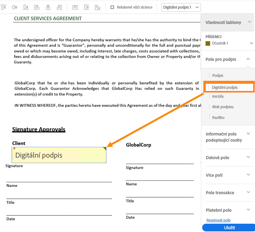 Cloudové digitální podpisy