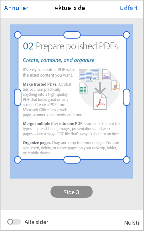Arbejde med PDF'er i Acrobat Reader iOS: Ny oplevelse