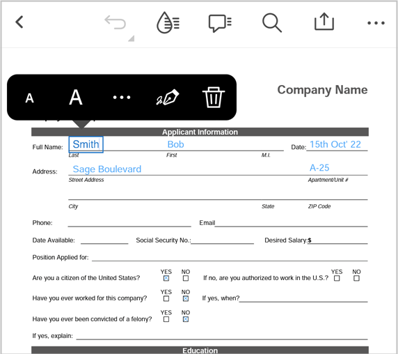 Arbejde med PDF'er i Acrobat Reader iOS: Ny oplevelse