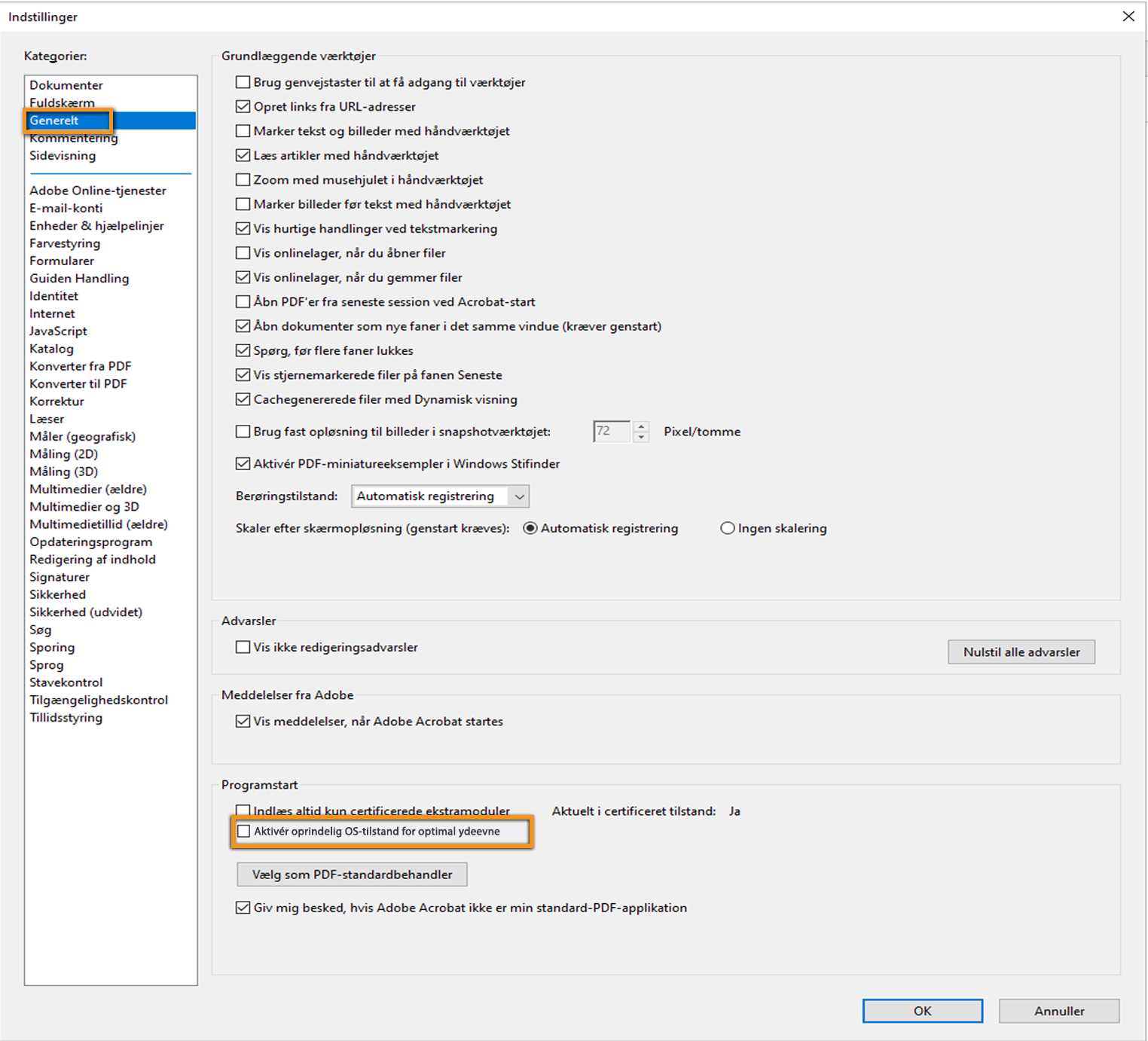 Understøttelse af Apple Silicon M1-processor | Acrobat og Acrobat Reader