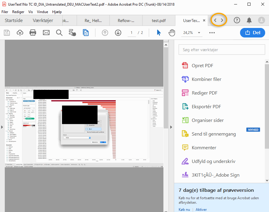 Det grundlæggende om Adobe Acrobat Workspace i Acrobat 2017 og Acrobat ...