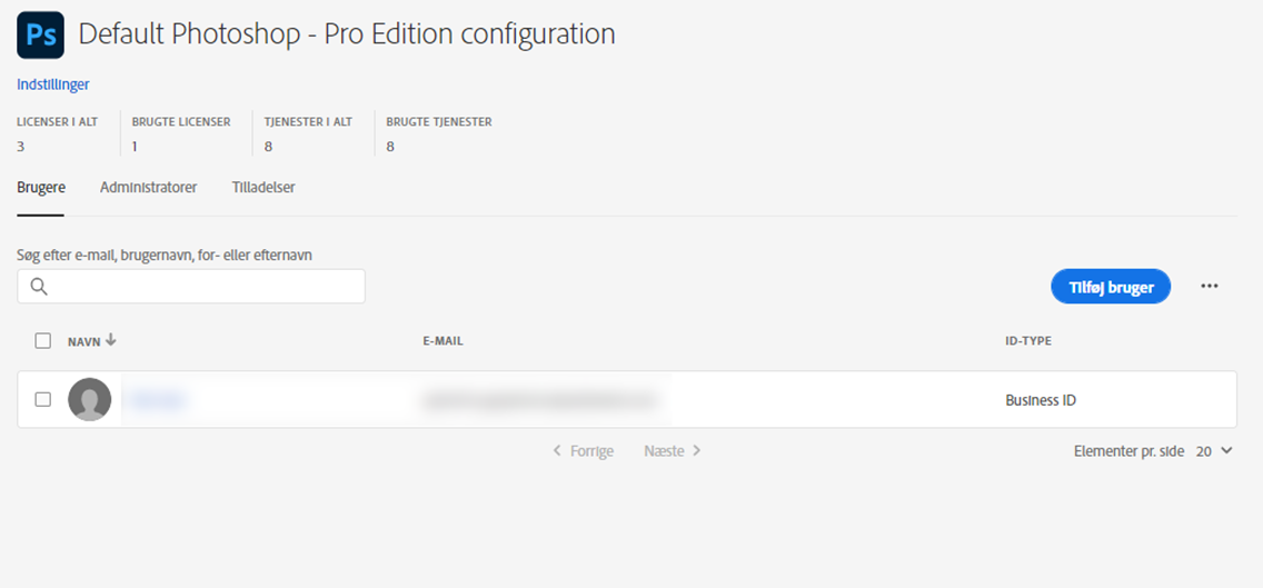 Adobe Stock Creative Cloud til teams Pro – CSV-overførselsvejledning