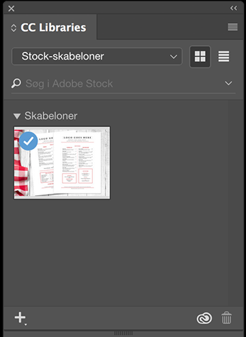 Opret dokumenter fra en lang række skabeloner og forudindstillinger