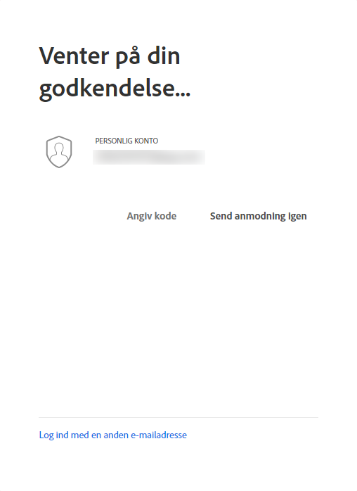Brug Adobe Authenticator til totrinsgodkendelse