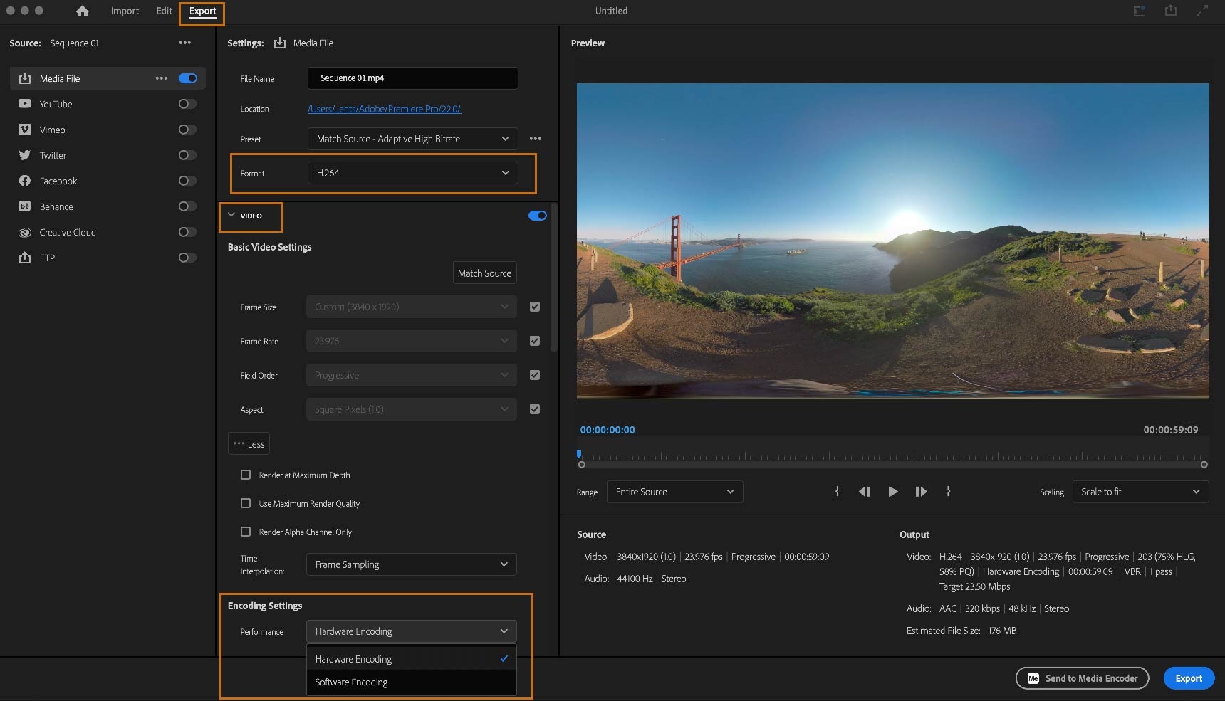 GPU-accelereret rendering og hardwareindkodning