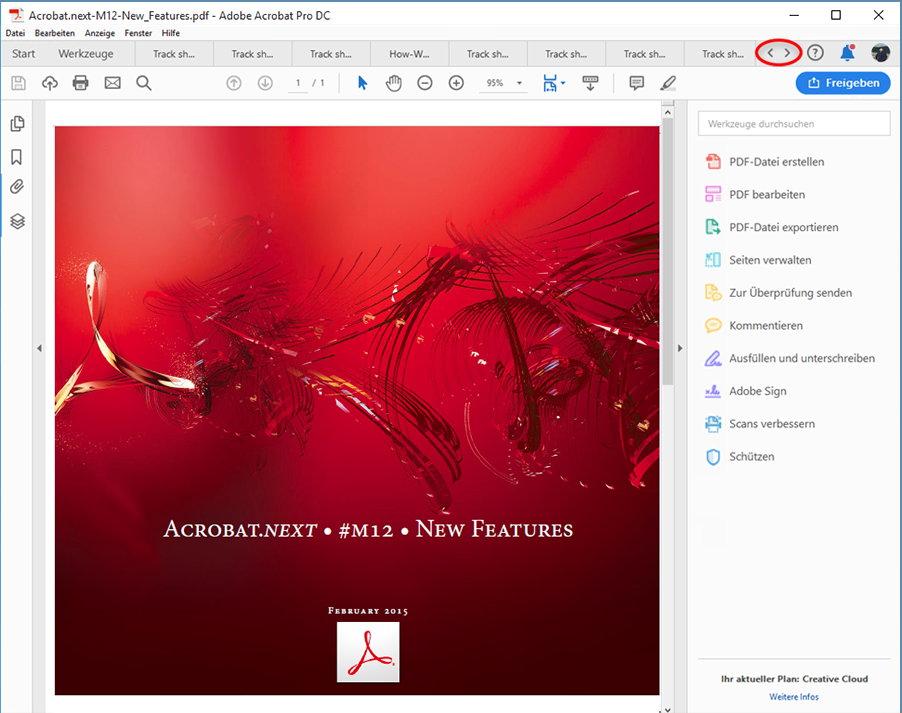 Grundlagen des Adobe Acrobat-Arbeitsbereichs in Acrobat 2017 und Acrobat Classic 2015