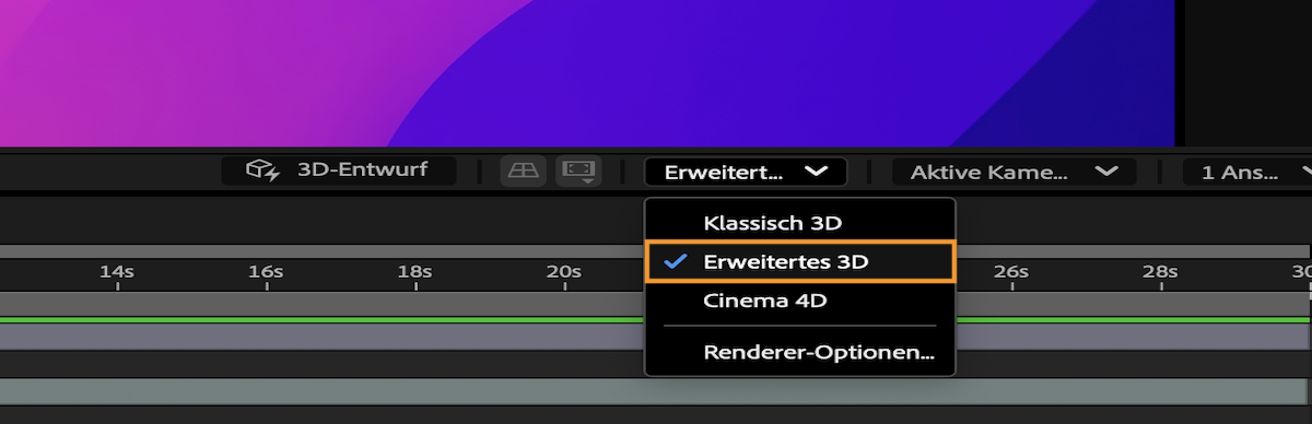 Erweiterter 3D-Renderer