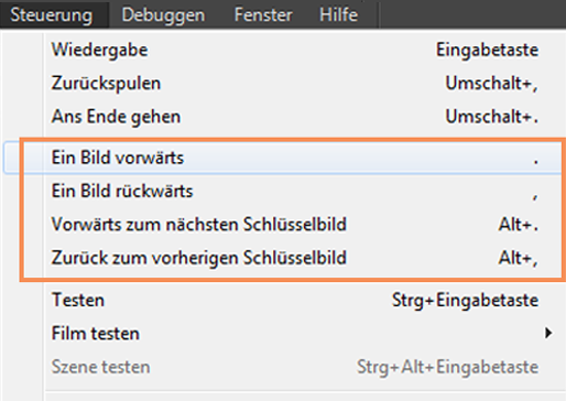 So verwenden Sie die Zeitleiste in Animate