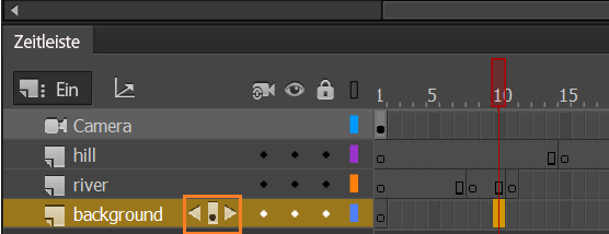 So verwenden Sie die Zeitleiste in Animate