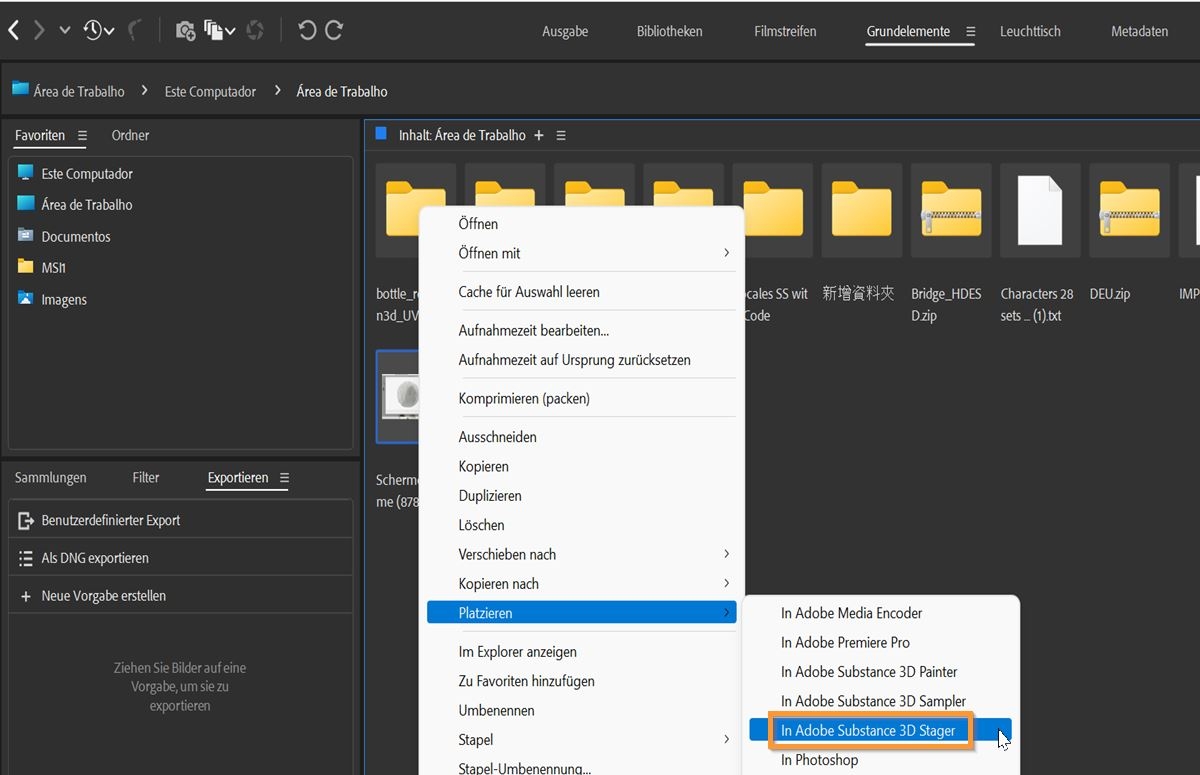 Übersicht der Bridge-Funktionen (Version September 2023)