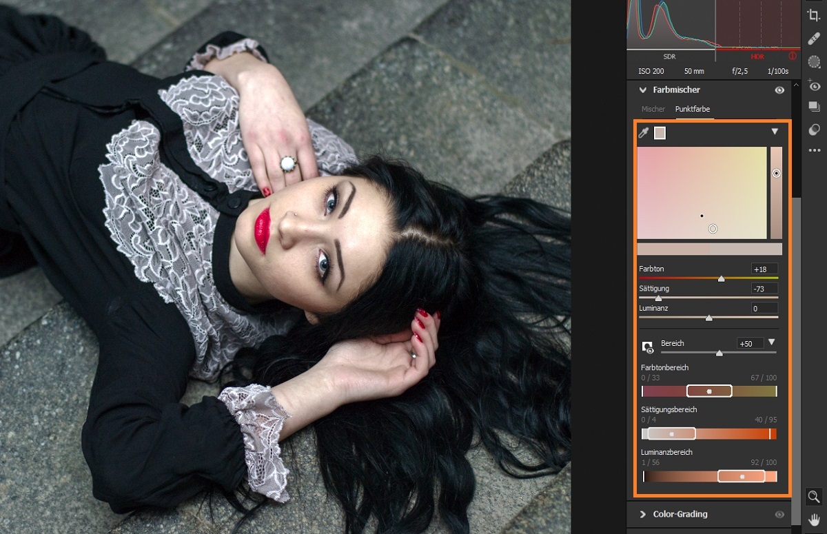 Überblick über die Funktionen von Adobe Camera Raw (Version Oktober 2023)