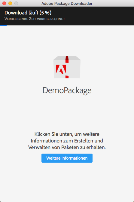Adobe Package Downloader