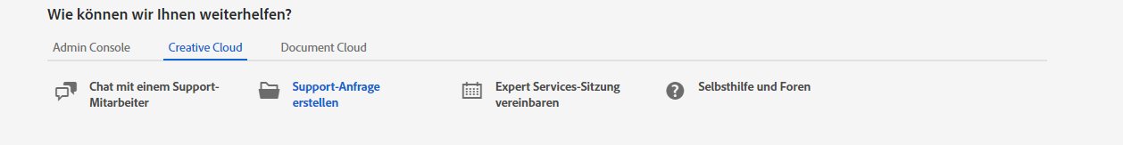 Support und Expert Services