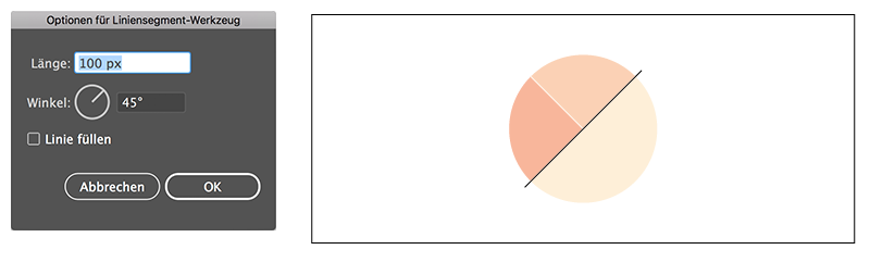 Zeichnen von einfachen Linien und Formen in Illustrator