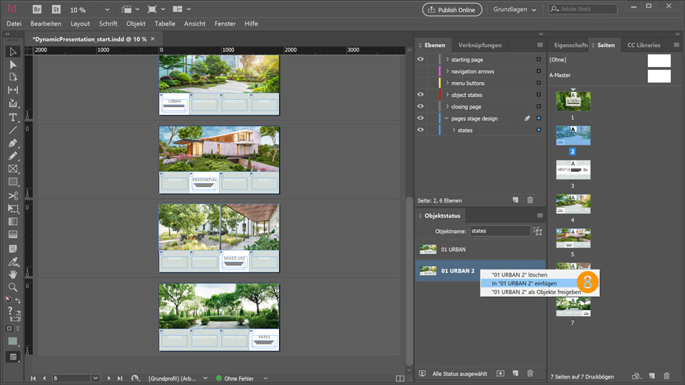 Adobe Learn - Lerne InDesign Mit InDesign eine dynamische Präsentation ...