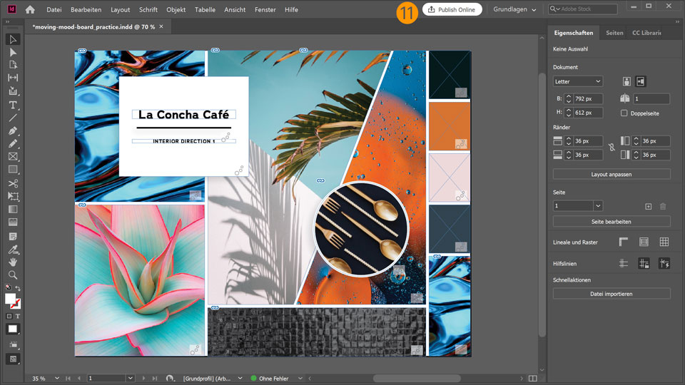 Adobe Learn - Lerne InDesign Mit Adobe InDesign ein animiertes ...