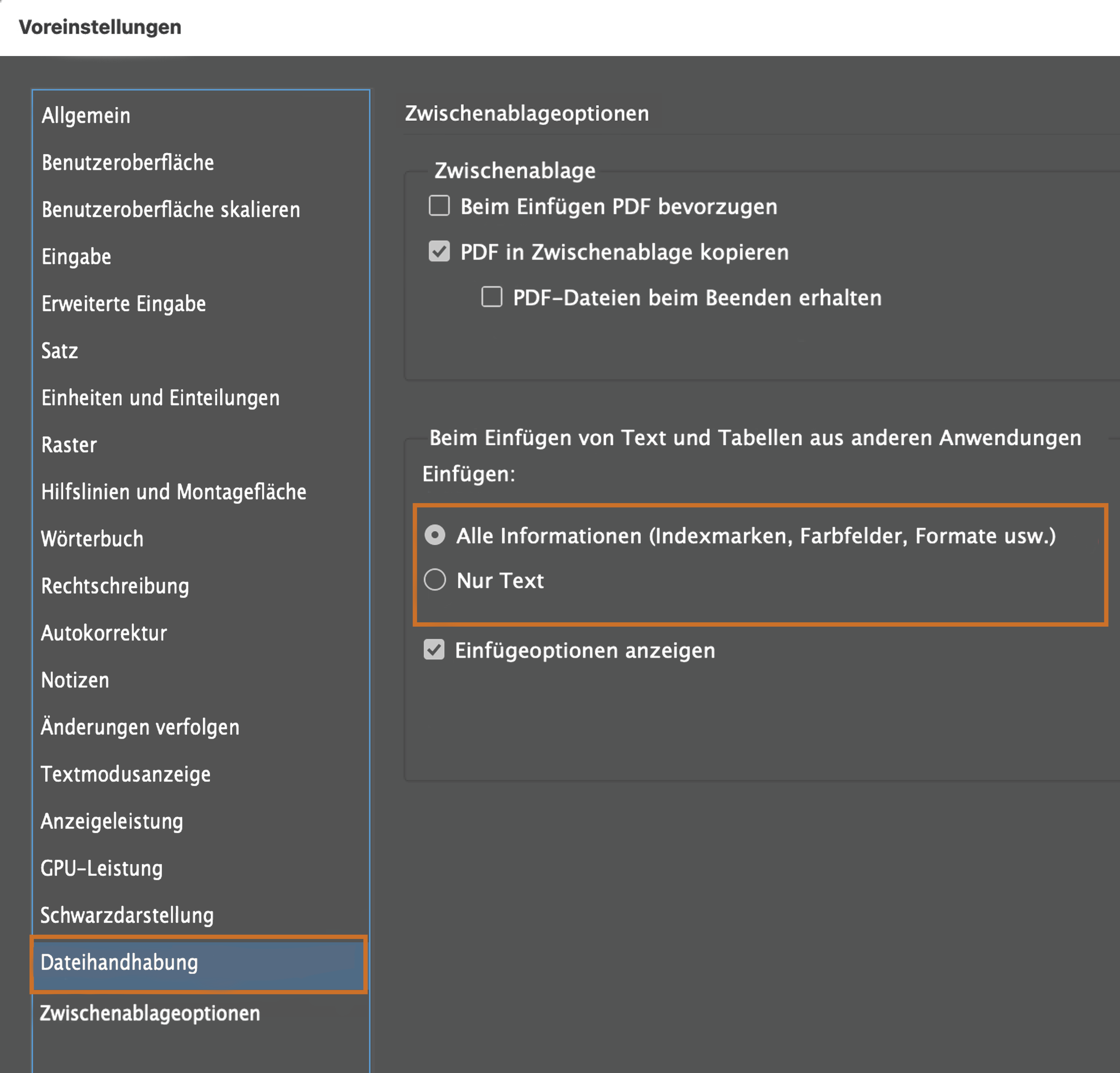 Arbeiten mit Stilpaketen in InDesign