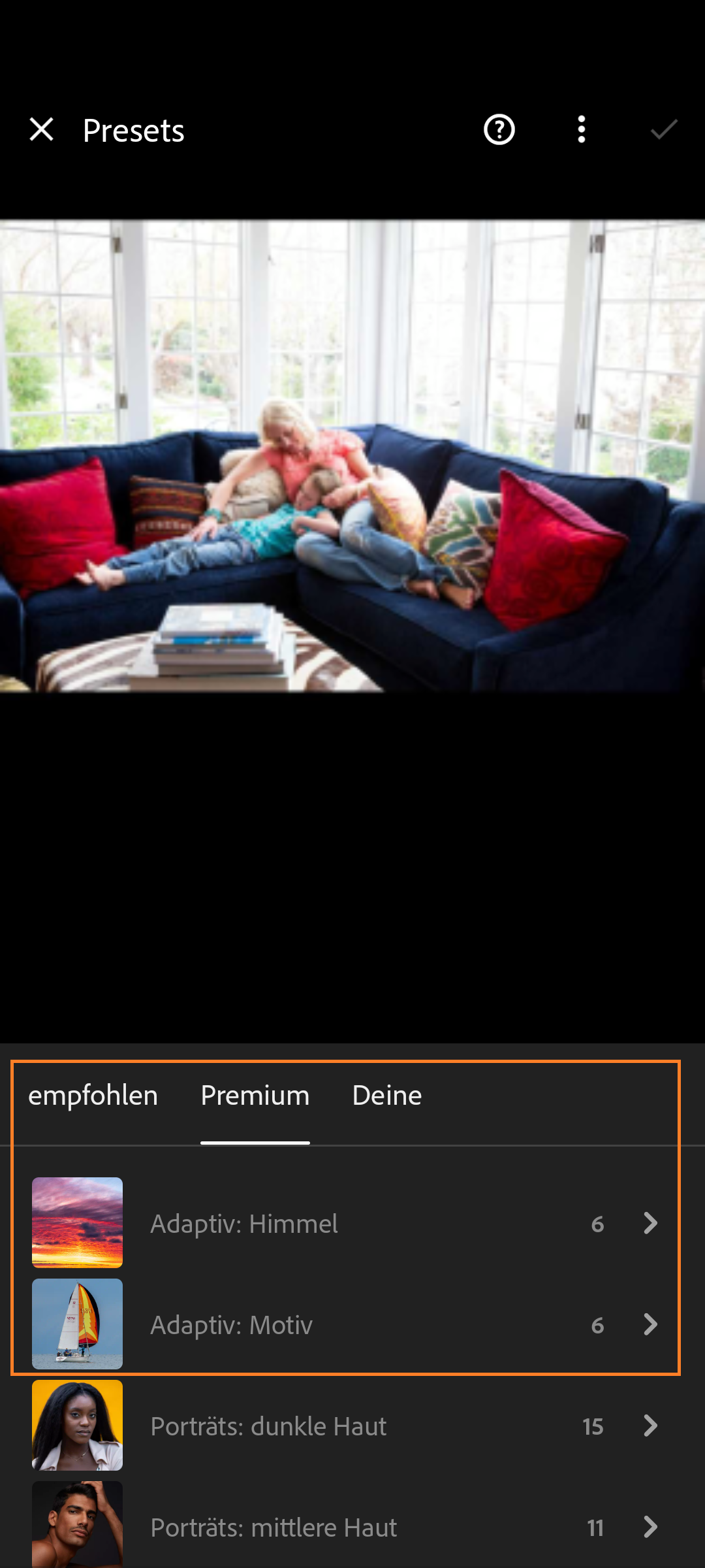 Übersicht über Funktionen | Lightroom (Version Oktober 2022)