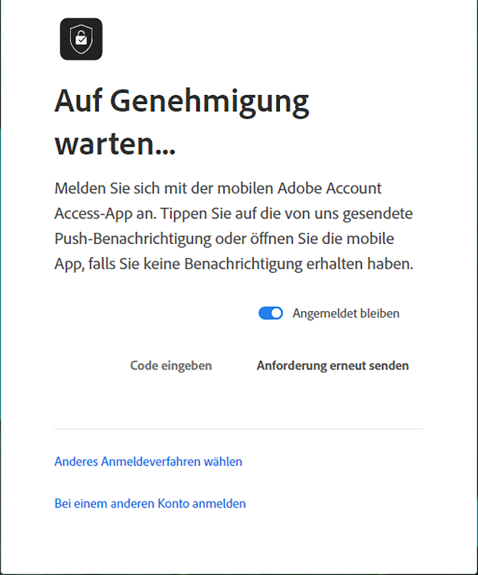 Authentifizierungsoptionen ohne Kennwort für Ihre Adobe-Programme und ...