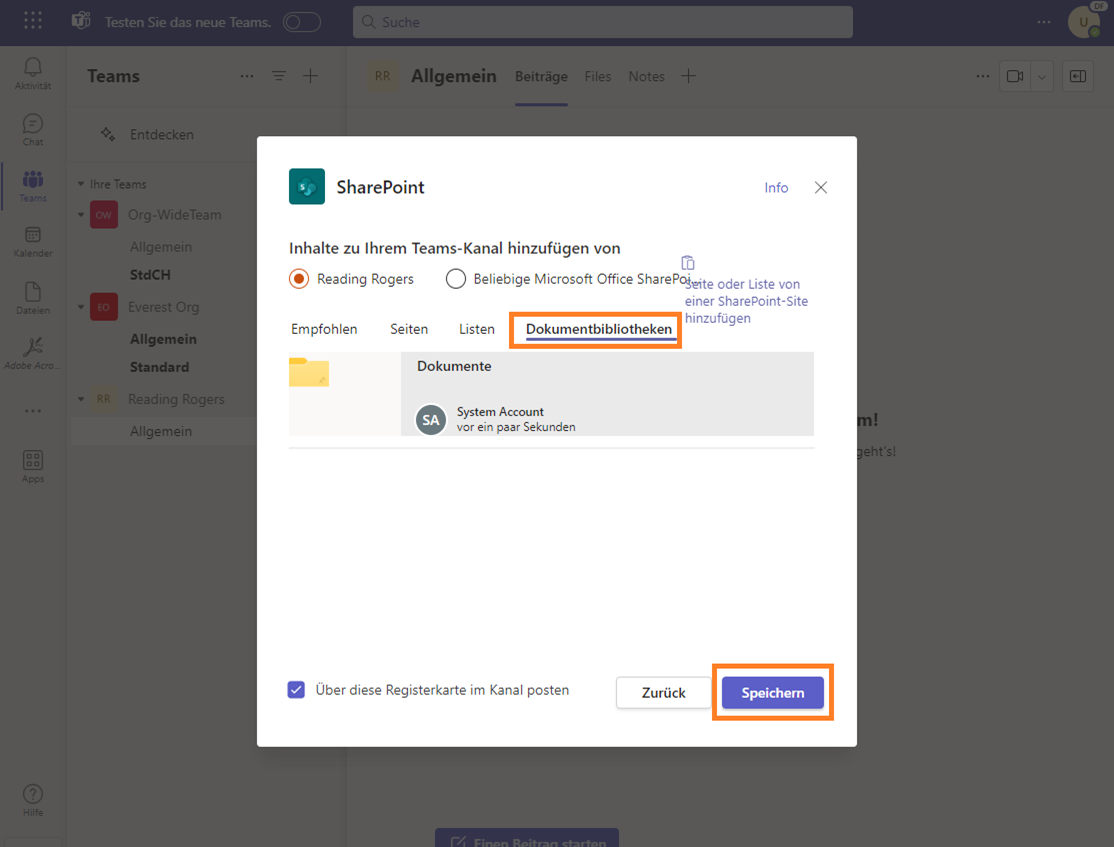 Einstellung von Acrobat Sign für SharePoint Online: Workflow-Migration
