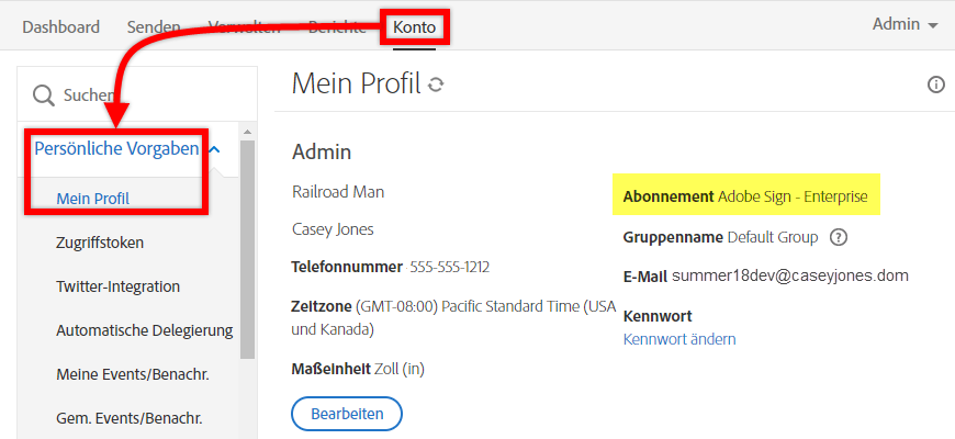Fehler in Salesforce "Adobe Sign Authentication Error: access_denied"