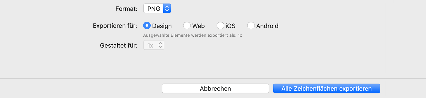 Assets Aus Adobe Xd Ins Png Svg Oder Pdf Format Exportieren