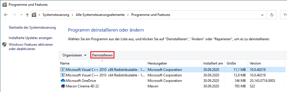 Fehlercode 183 Bei Der Installation Von Xd Unter Windows