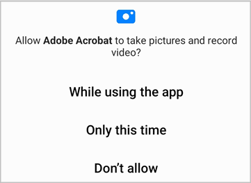Acrobat Reader Android での PDF の操作：新しいエクスペリエンス