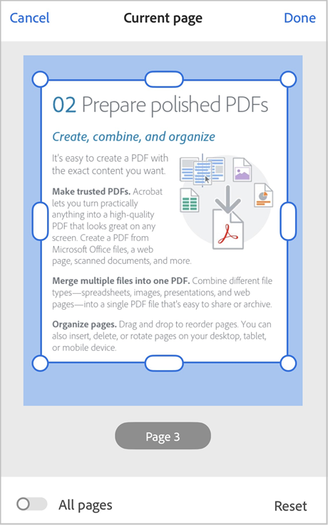 在 Acrobat Reader iOS 上处理 PDF：新体验