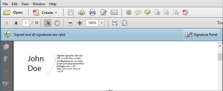 Sign a PDF using your signature (Acrobat Pro XI)