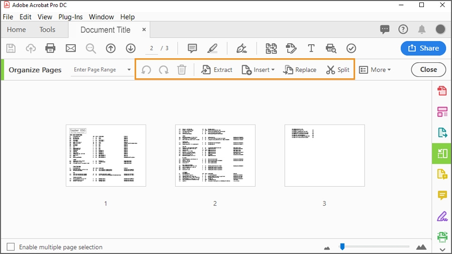 How To Combine Merge Split Extract Replace And Arrange Pages In PDF
