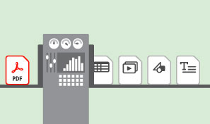 How to convert a PDF to popular file formats while retaining page layouts