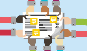 How to gather feedback in a PDF review with feedback comments