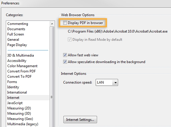 Troubleshoot viewing PDF files on the web
