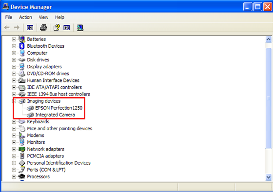 How to find the scanner driver versions when using Acrobat for scanning
