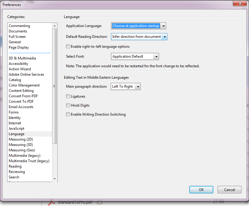 For An English International User en GB User Adobe Acrobat Gets