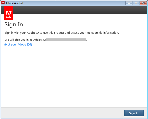 Convert Acrobat Pro trial to a full license