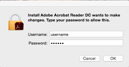 Troubleshoot Adobe Acrobat Reader download and installation on Mac OS