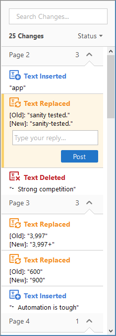 Compare two versions of a PDF file in Adobe Acrobat