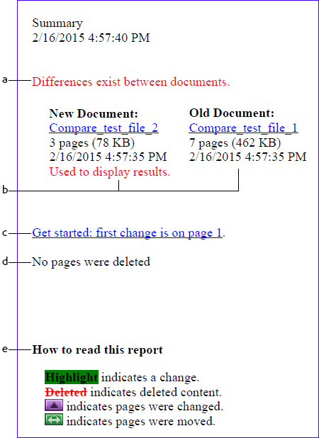 Compare two versions of a PDF file in Adobe Acrobat