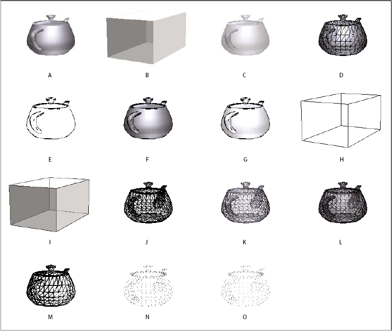 Interacting with 3D models