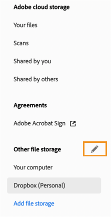 Access your Dropbox files in Acrobat/Reader
