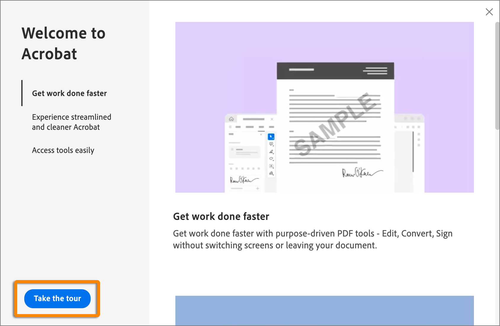 New features summary | October 2022 release of Acrobat
