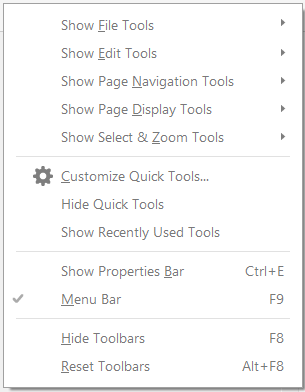 Adobe Acrobat Workspace basics in Acrobat 2017 and Acrobat DC Classic 2015